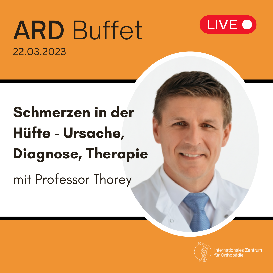 TV-Tipp: Prof Thorey über „Hüftschmerzen“ – Internationales Zentrum für ...
