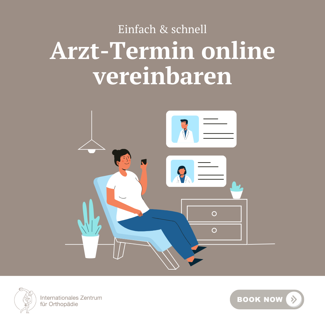 Neu: Arzttermin online buchen – Internationales Zentrum für Orthopädie – ATOS Klinik Heidelberg